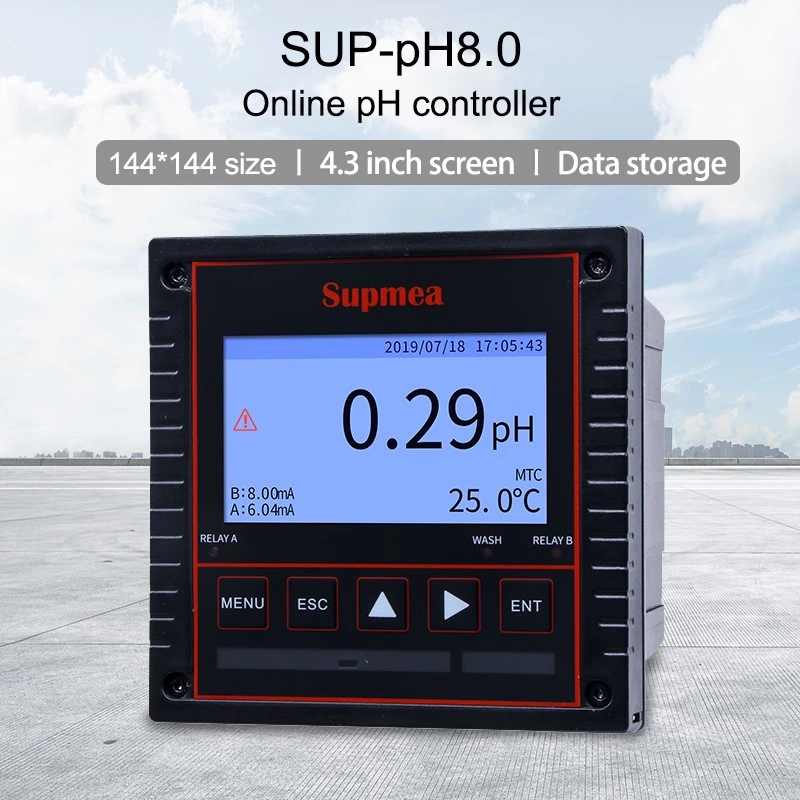 SUP-PH8.0 pH ORP meter - Supmeaauto Viet Nam