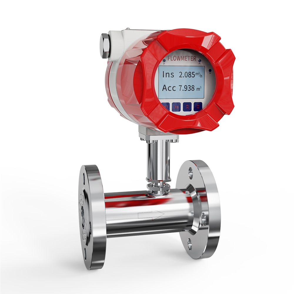 Turbine Flowmeter Flange Connection High Accuracy Supmea Supmea Automation Co Ltd