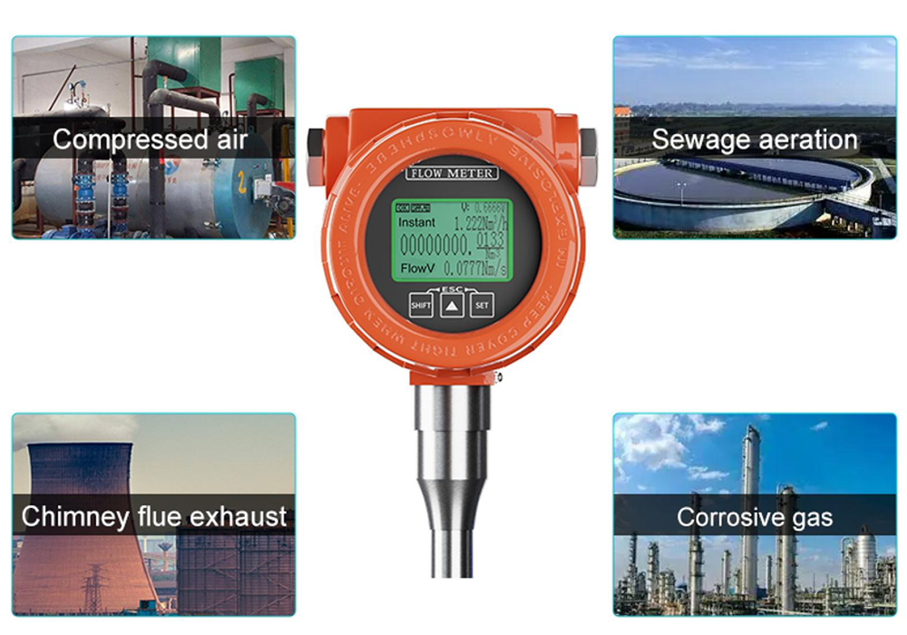 SUP-MF Thermal mass flowmeter - Supmea Automation Co.,Ltd SUP-MF Thermal mass flowmeter - Supmea Automation Co.,Ltd